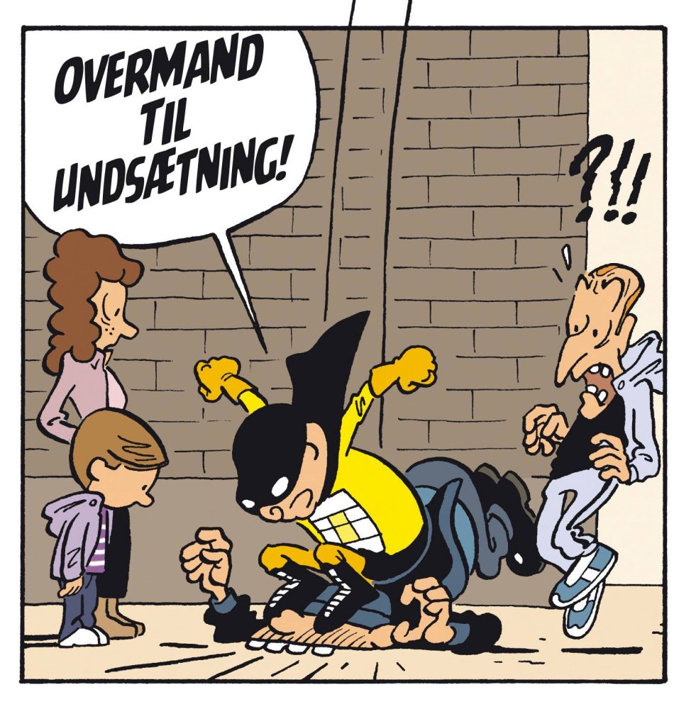 Overmand – Verdens første rigtige tegneseriehelt – SUPERKULTUR